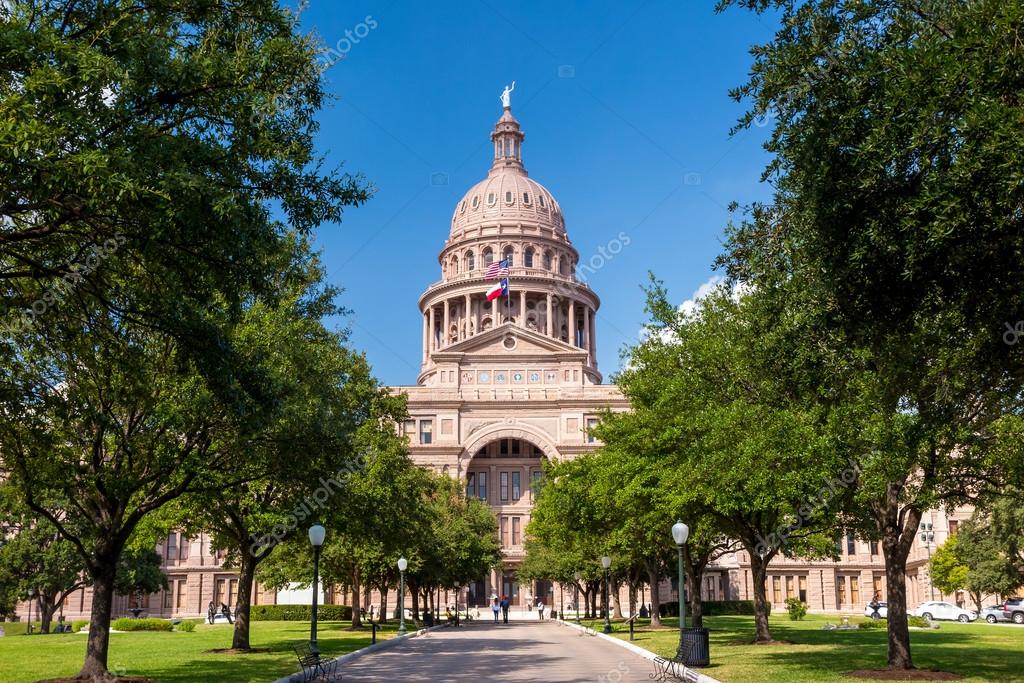 Edificio del capitolio estatal de Texas en Austin — Foto de stock ...