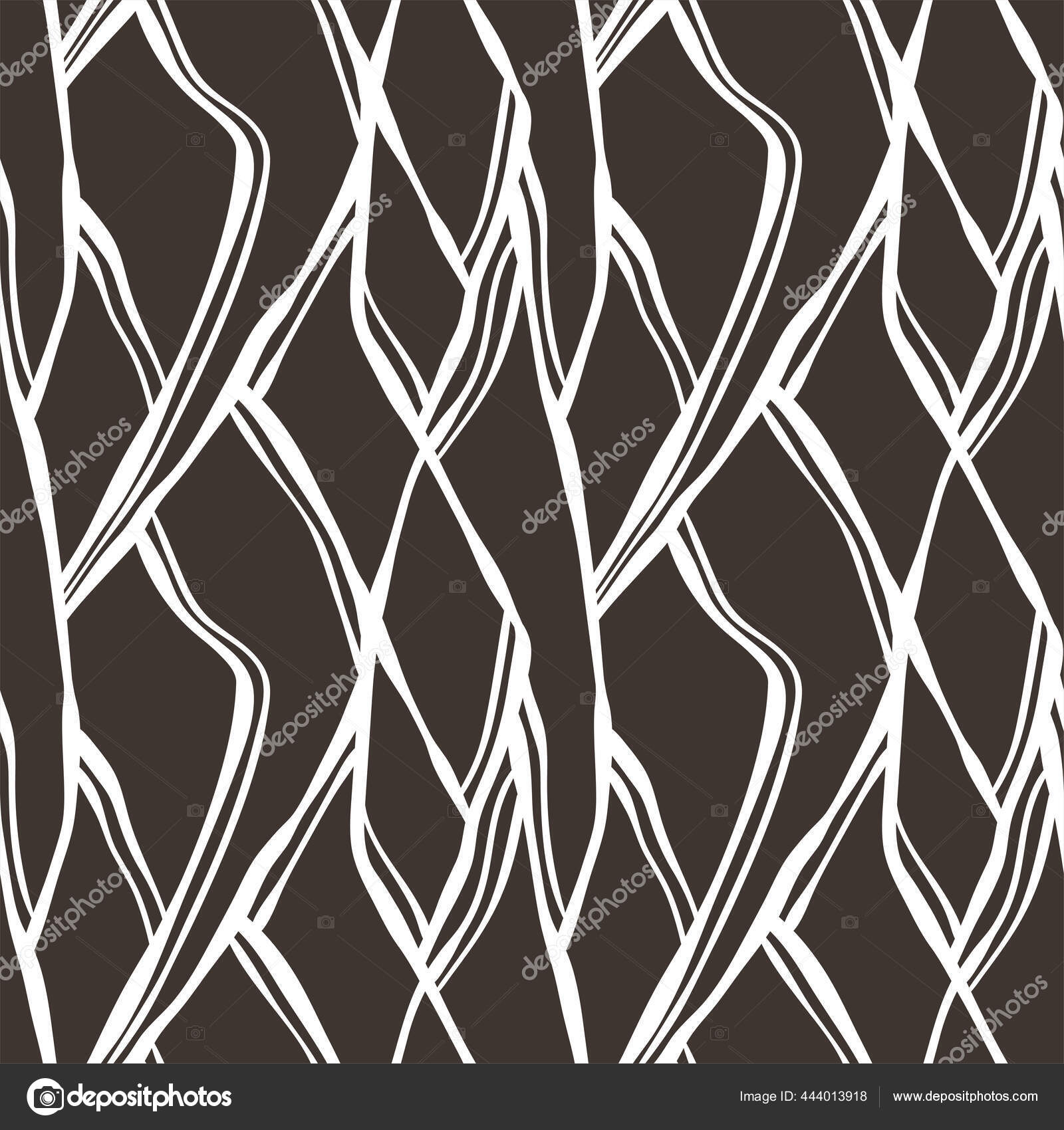 Seamless Hand Drawn Ink Pattern Creative Endless Background Blots ...