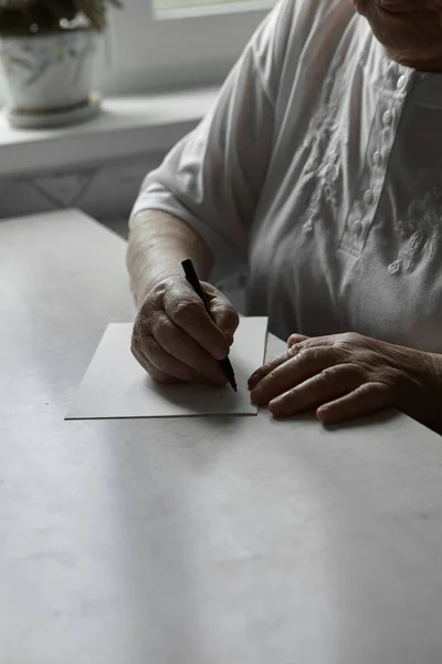 Grandmother writing Stock Photos, Royalty Free Grandmother writing ...