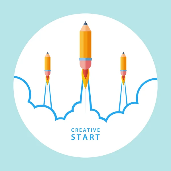 Creative start background Stock Vector Image by ©Pornthep #103150668