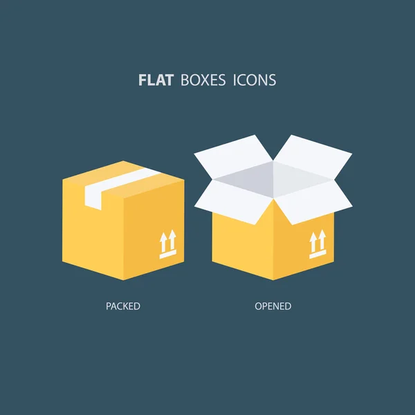 Box packed icon Vector Art Stock Images | Depositphotos