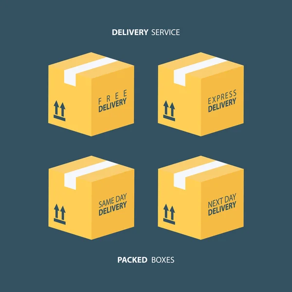 Box packed icon Vector Art Stock Images | Depositphotos