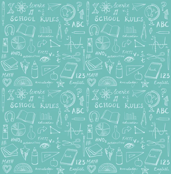 School theme seamless Stock Vector by ©OMW 64252317