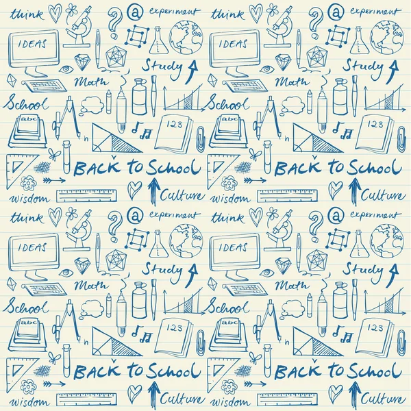 School theme seamless Stock Vector by ©OMW 64252303