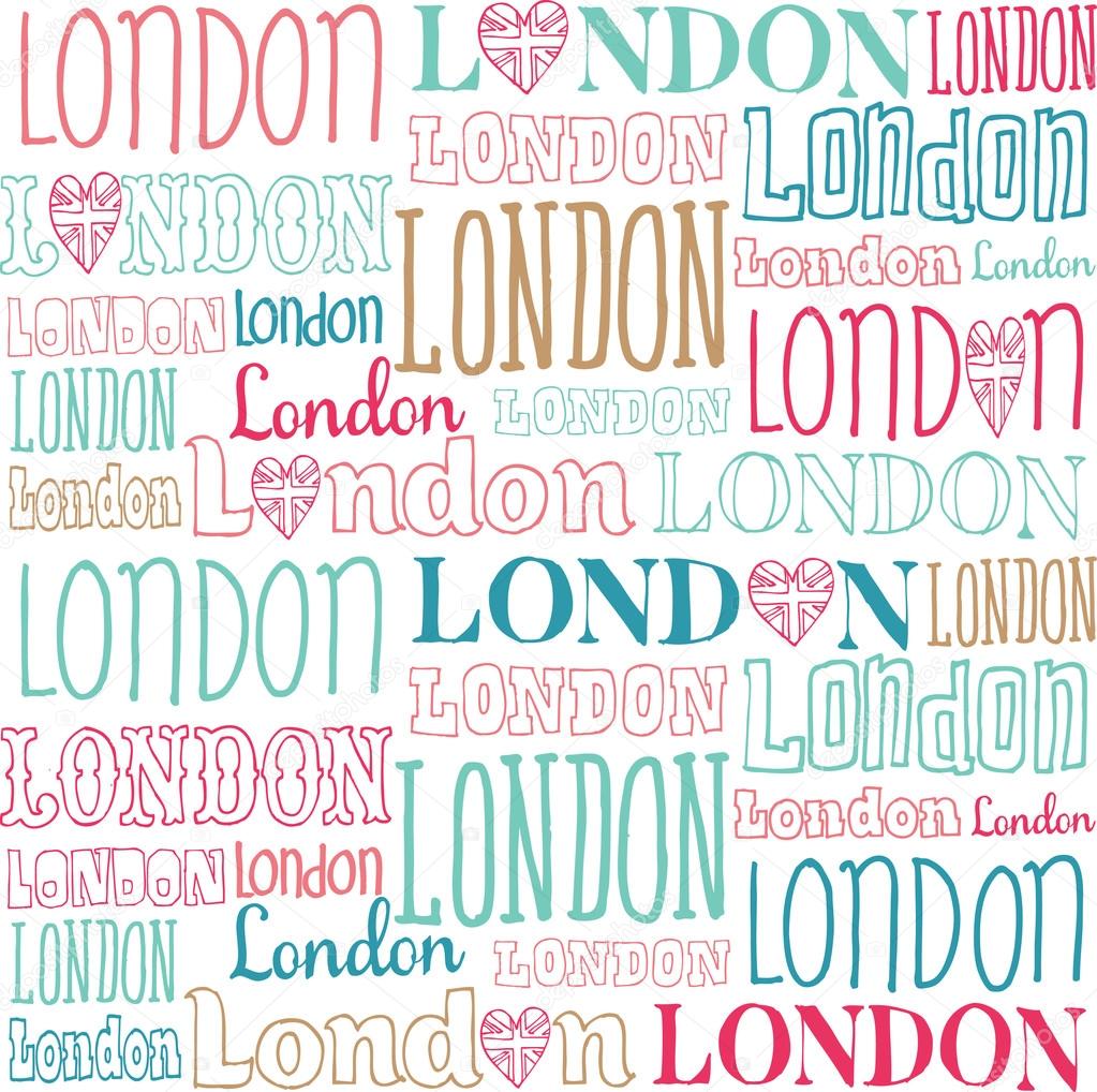 Handwritten London word Stock Vector by ©OMW 64252533