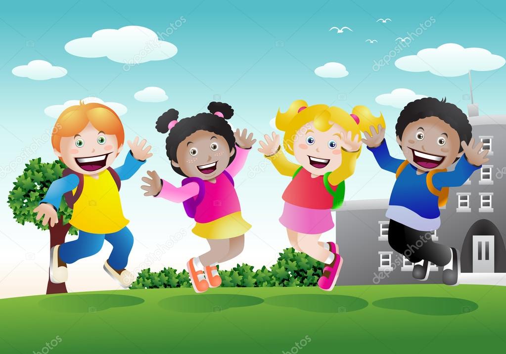 The school time Stock Illustration by ©onionime #90206036