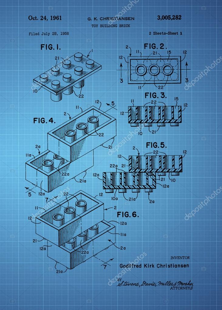 Lego Toy Building Brick Patent – Stock Editorial Photo © chris2766 ...