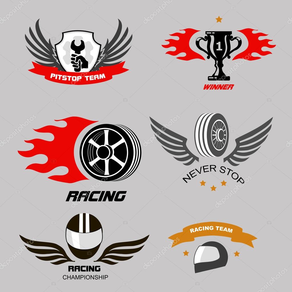 Logotipo De Ruedas De Carreras Motegi