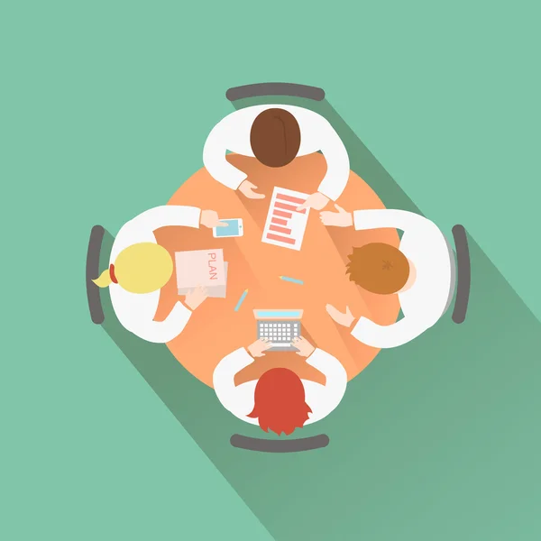 Group discussion Stock Vectors, Royalty Free Group discussion ...