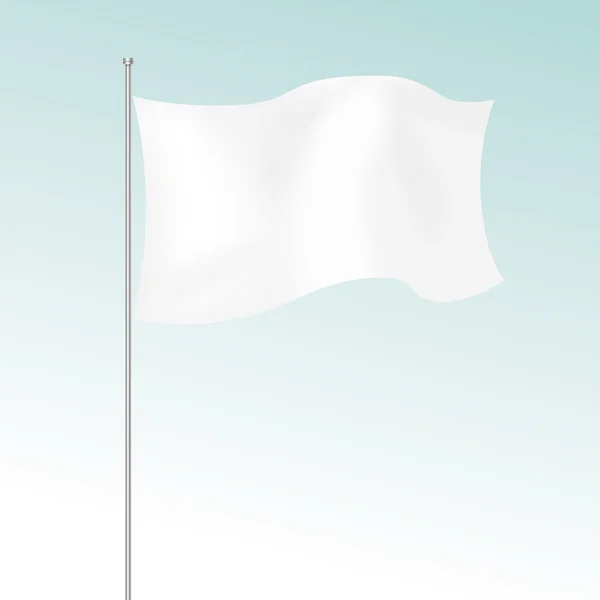 Waving white flag ⬇ Stock Photo, Image by © peshkova #100044024