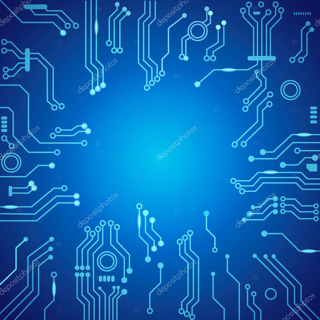 Abstract technology circuit board, Vector background. — Stock Vector ... Abstract technology circuit board, Vector background. — Stock Vector ...