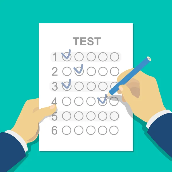 Aluno fazendo prova: vetores de stock, imagens vetoriais, desenhos ...