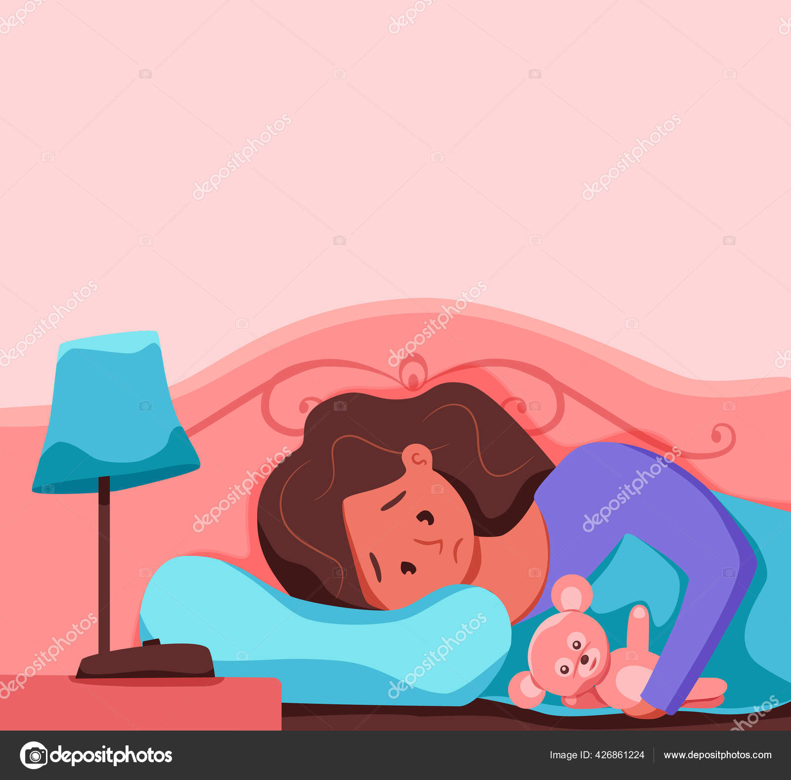 Cartoons Asleep In Beds