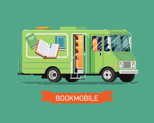 11,807 Mobile library Vector Images | Depositphotos