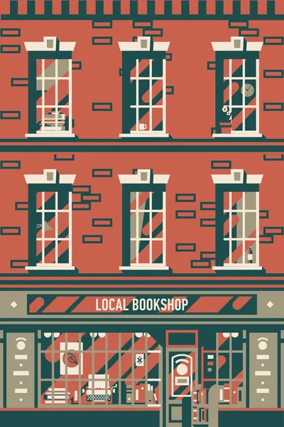 Modern brick facade Vector Art Stock Images | Depositphotos