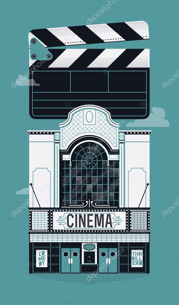 Banner or poster design on cinema Stock Vector Image by ©masha_tace ...