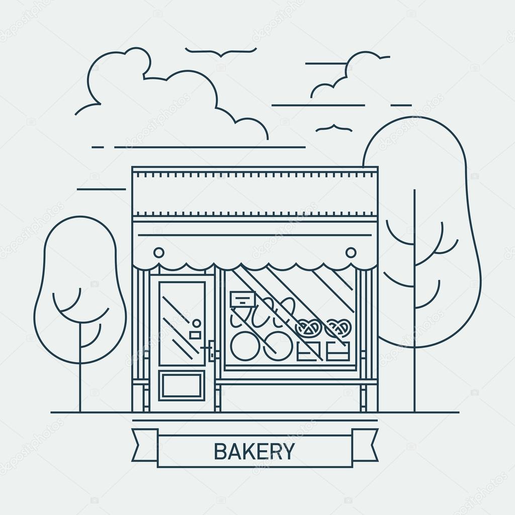 Bakery Shop Front Design
