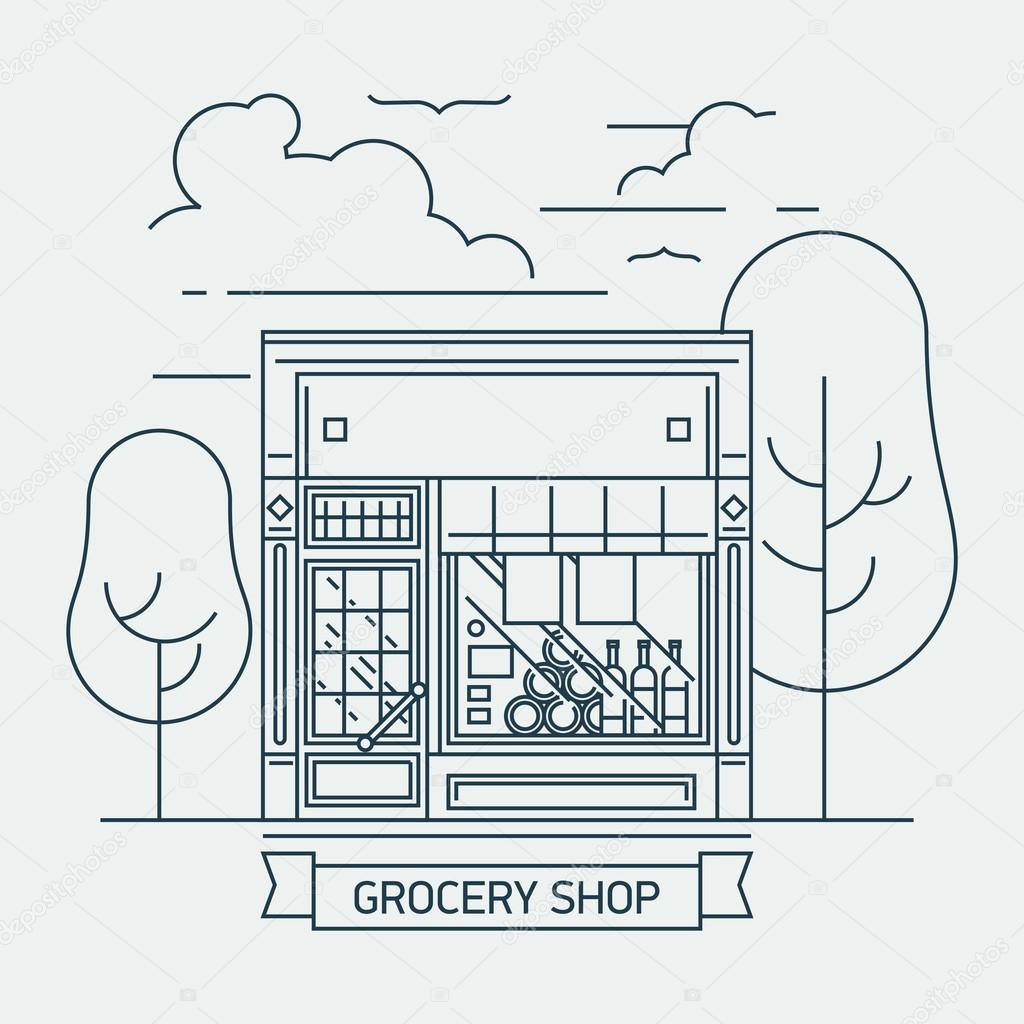 Grocery Design Sketches