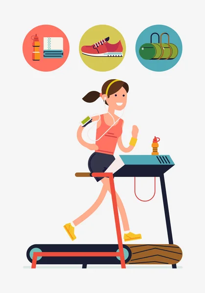 Koşu bandı Vector Art Stock Images | Depositphotos