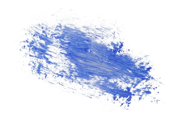 Blue Watercolor Stain Paper Texture White Background Isolated Water ...