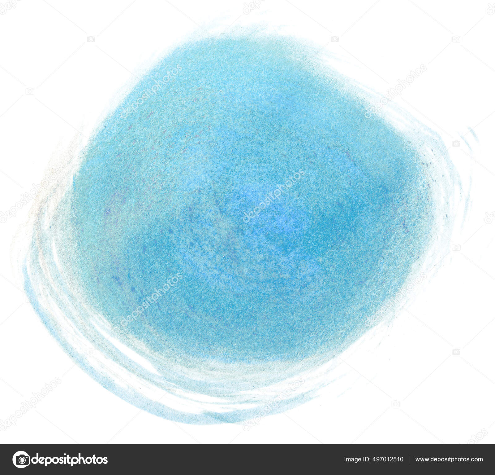 Circulo Azul Claro Efecto De Apertura Círculo Azul Fondo Claro Rosa