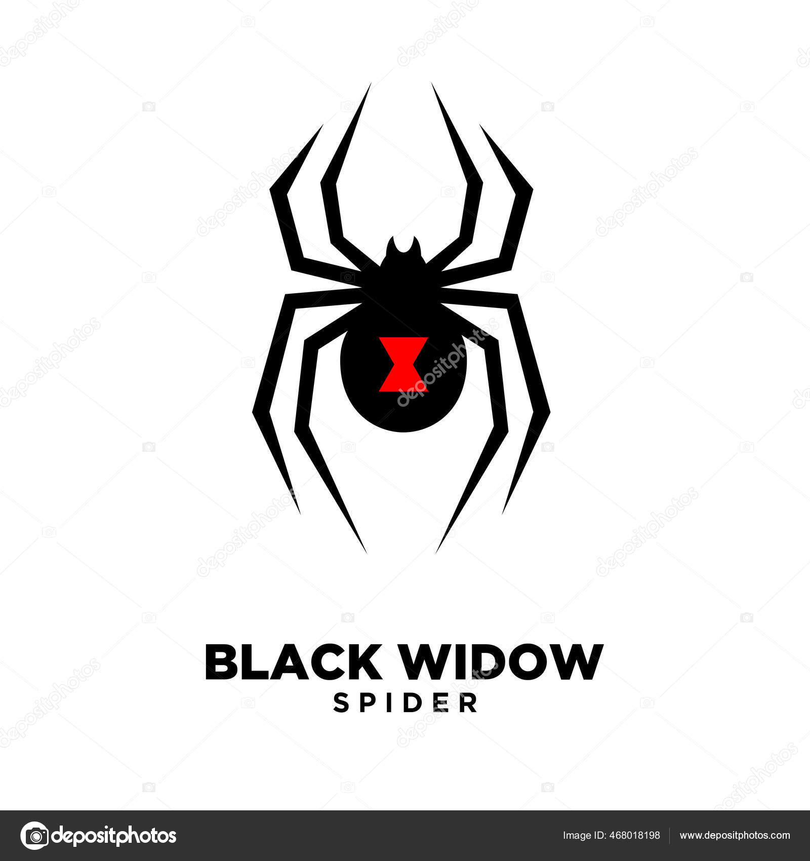 Black Widow Spider Symbol
