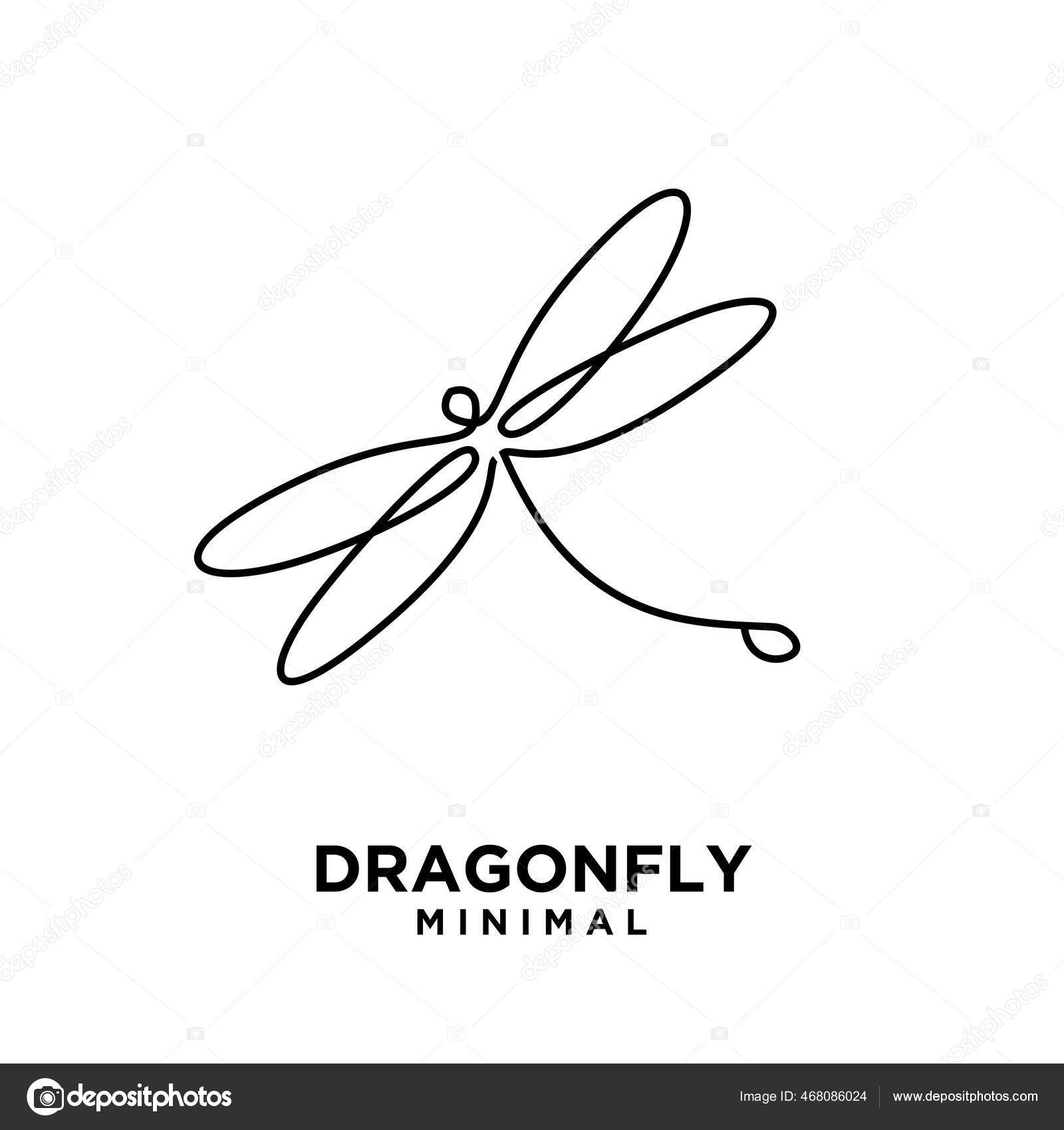 Dragonfly Drawings Designs
