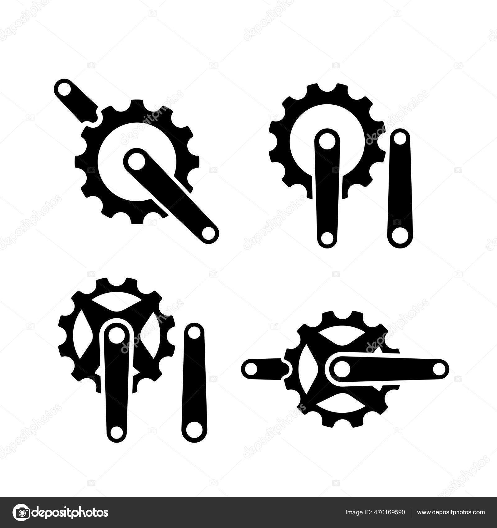 Bike Crank Vector