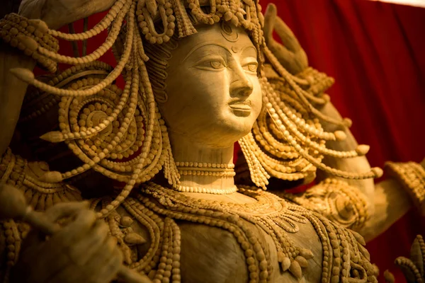 Ancient Metal Sculpture Indian Hindu God Goddess Stock Photo by ...