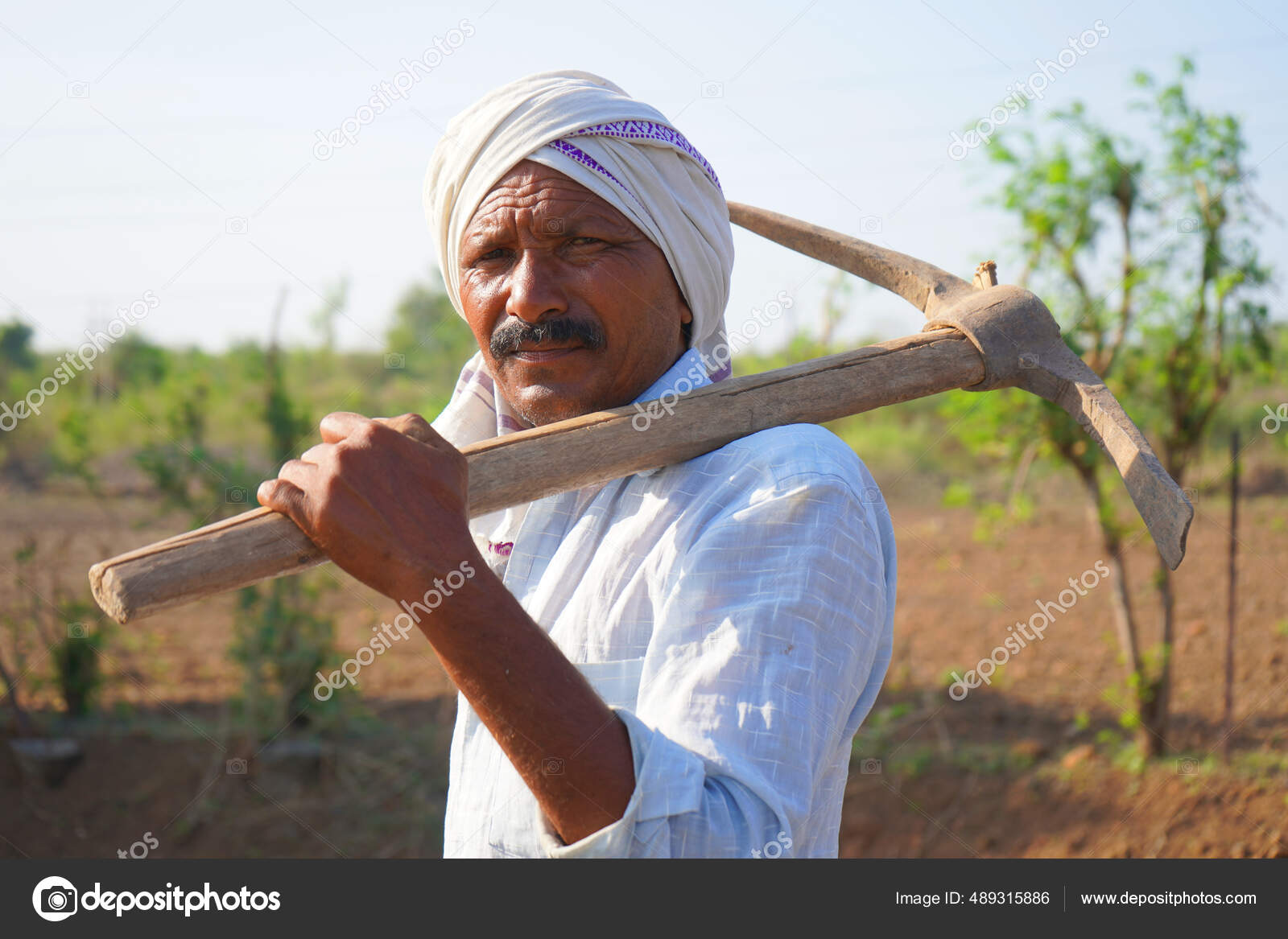 Nashik Maharashtra India June 2020 Unidentified Happy Indian Rural ...