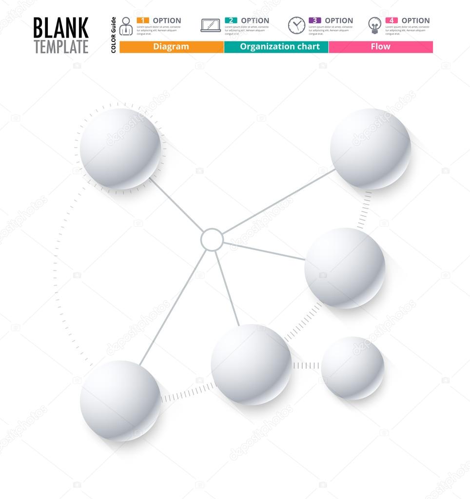 Diagram skabelon, organisationsplan skabelon. flowskabelon . Stock ...