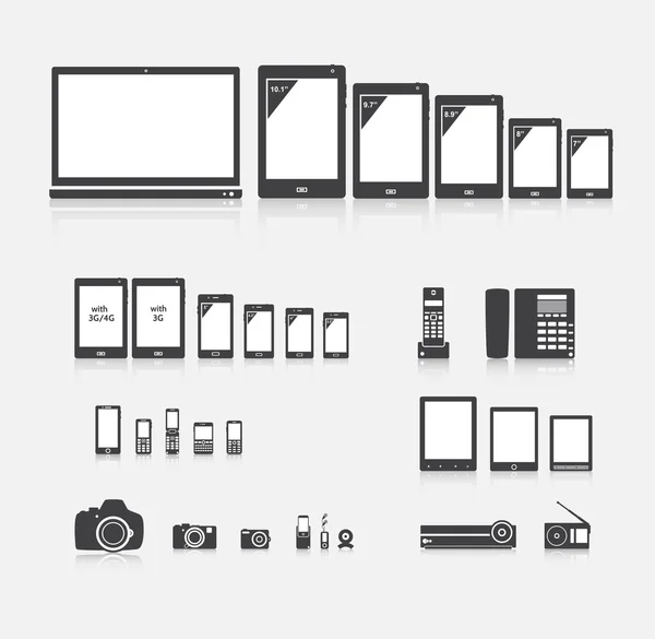 Leva tableta imágenes de stock de arte vectorial | Depositphotos