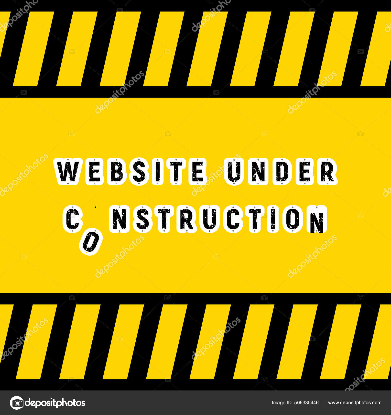 Under Construction Zone Tape