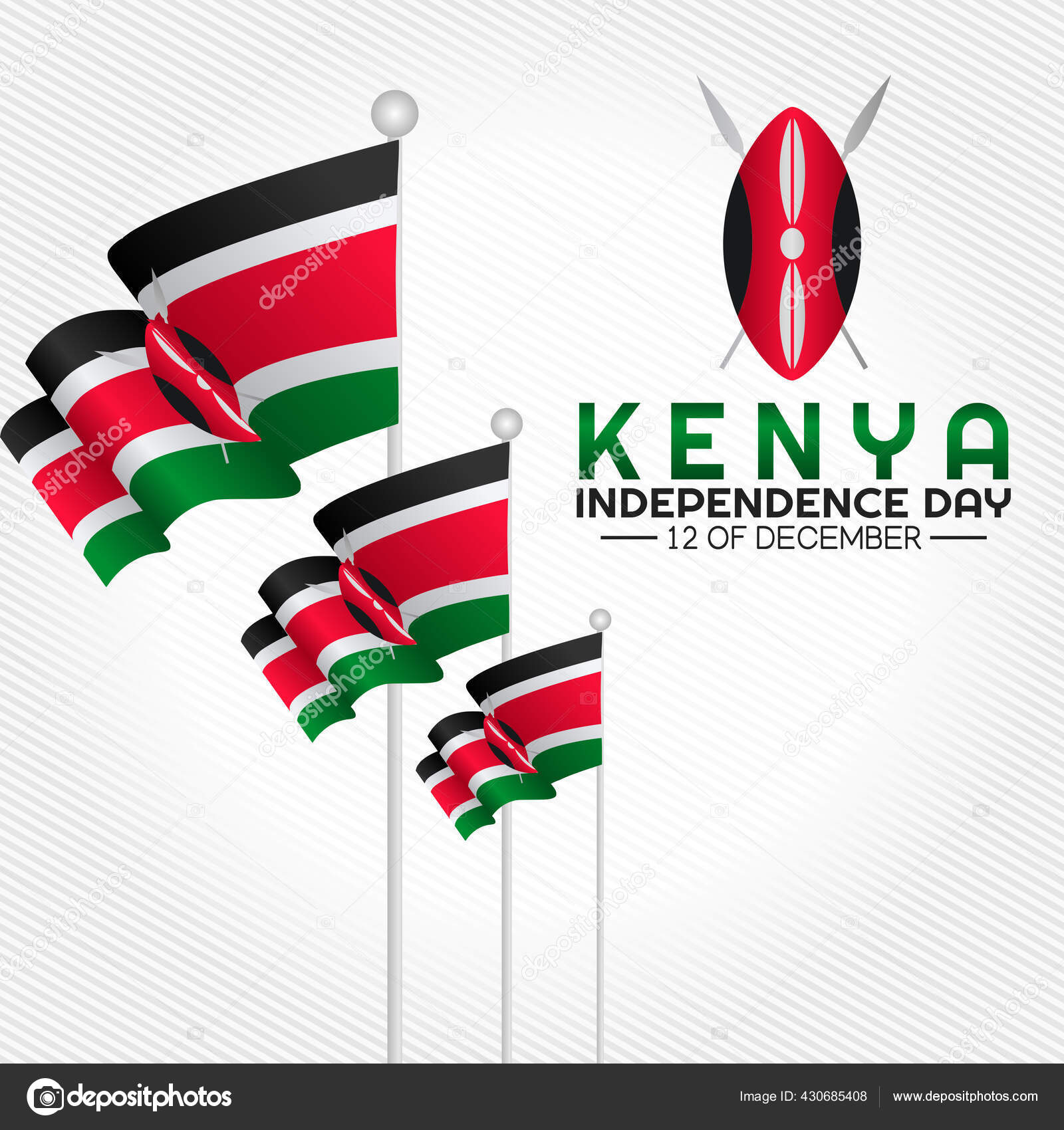 Vector Graphic Kenya Independence Day Good Kenya Independence Day ...