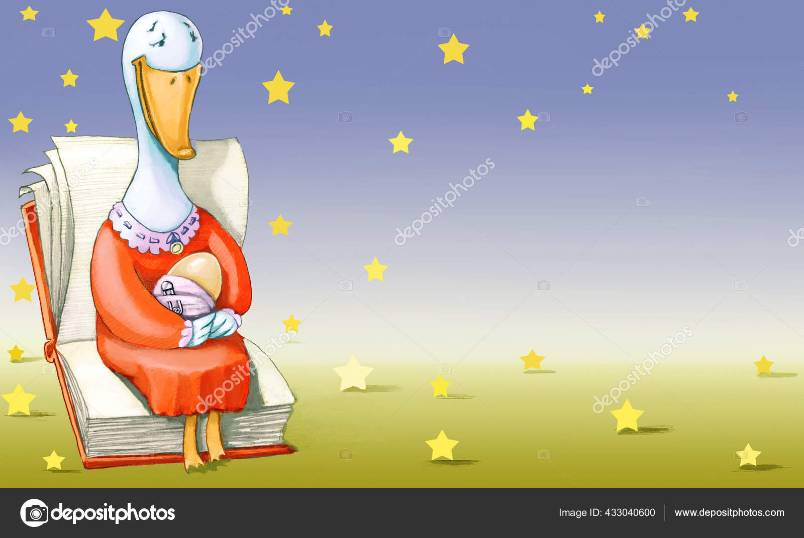 Mother Goose Clip Art