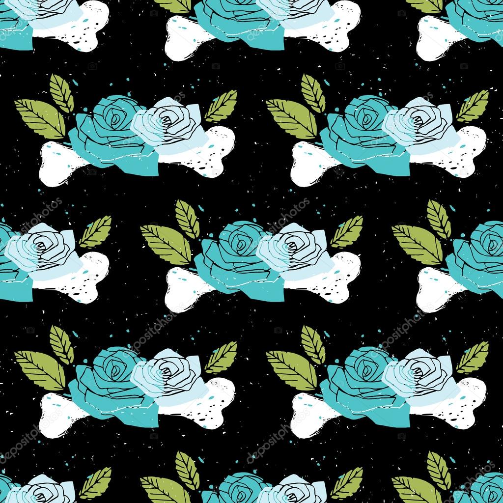 Seamless horror background Stock Vector Image by ©korinoxe #56014445