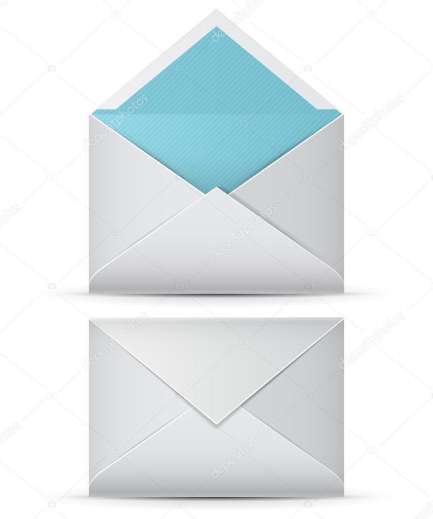 White Envelopes templates — Stock Vector © korinoxe #65950147