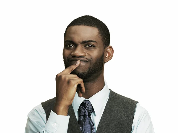 Man thinking, deciding about something Stock Photo by ©SIphotography ...