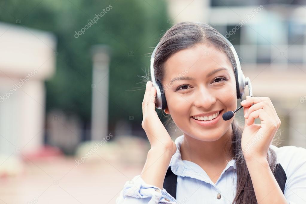 Female customer service representative Stock Photo by ©SIphotography ...