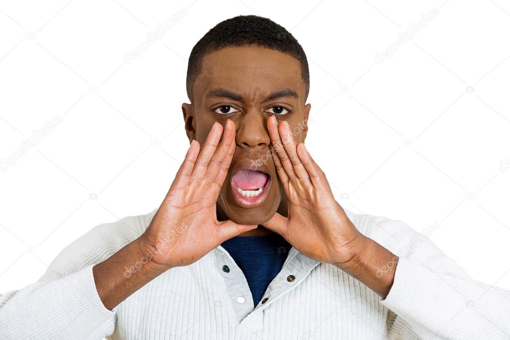 Angry Guy Yelling