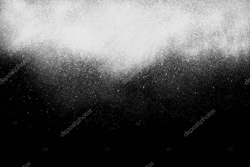 Freeze motion of white powder falling — Stock Photo © SIphotography ...