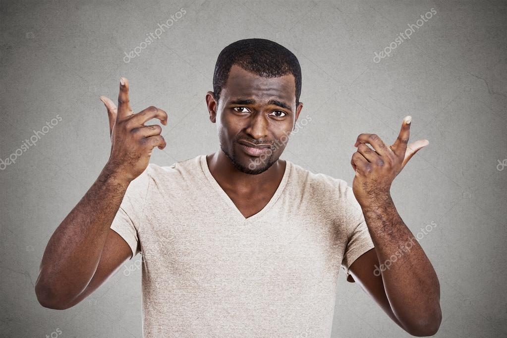 Annoyed angry young man asking what is your problem — Stock Photo ...