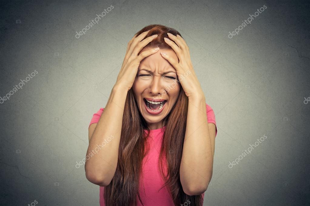 Yelling Facial Expressions