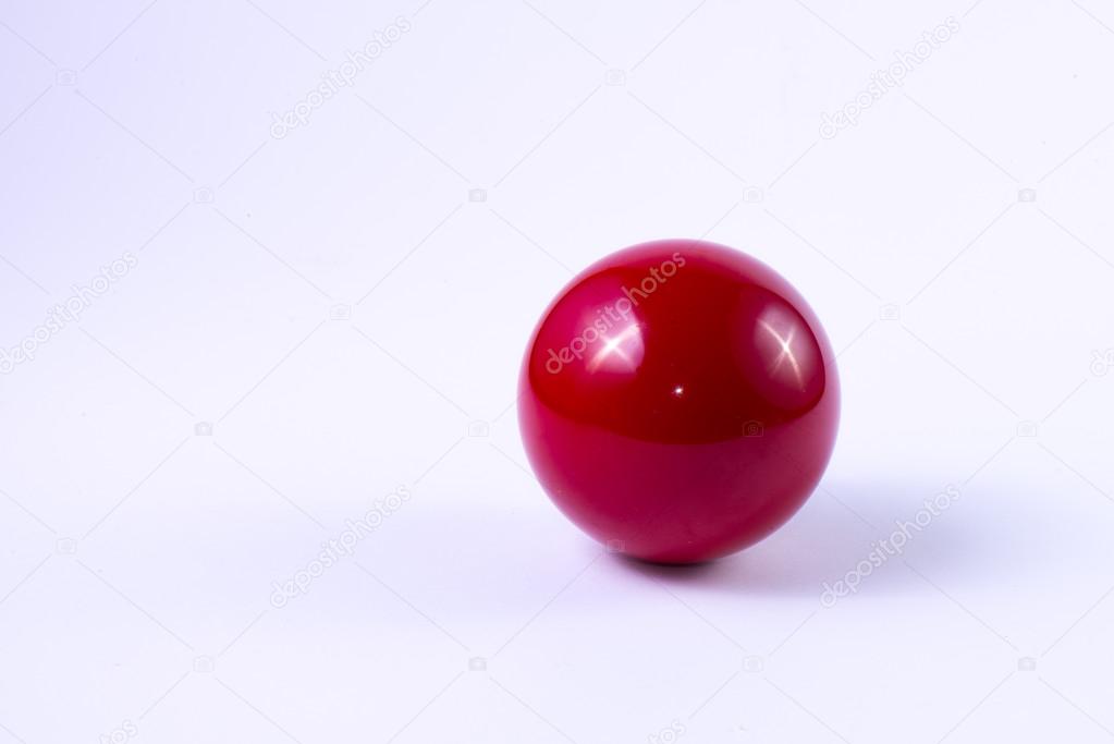 Billard Red Ball Stock Photo by ©stefanocarocci 64396219