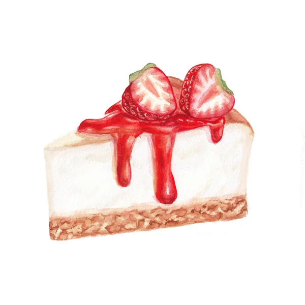 Watercolour cheesecake Stock Photos, Royalty Free Watercolour ...