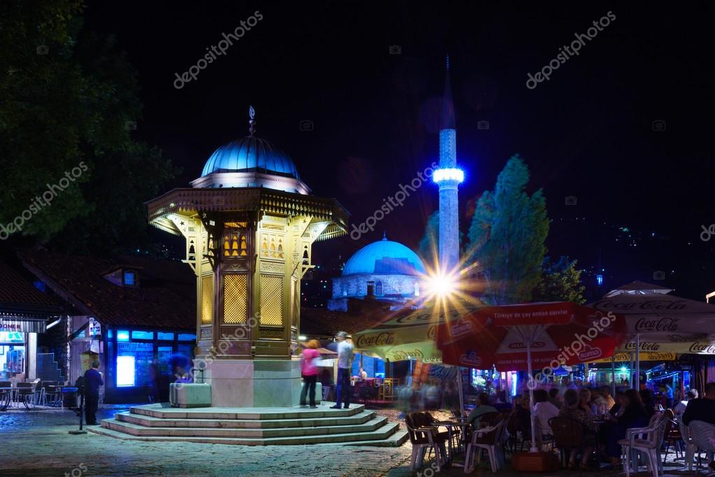Sebilj and street scene, Sarajevo – Stock Editorial Photo © RnDmS #81253254