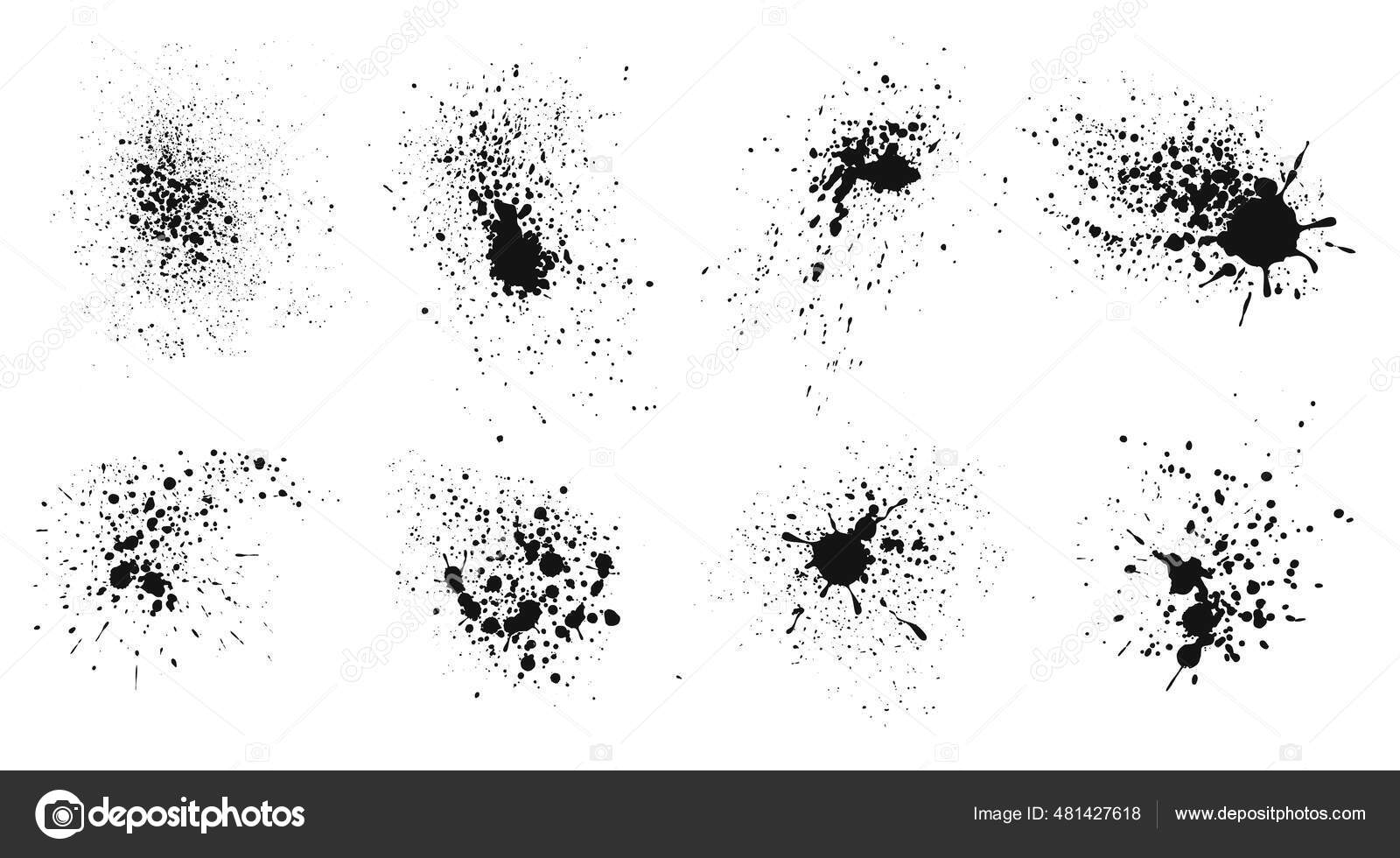 Spray Paint Splatter Vector