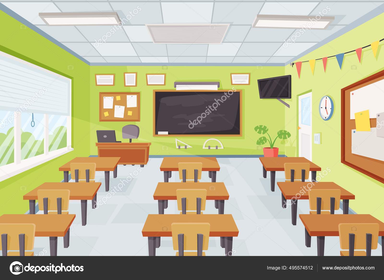 Quadro De Sala De Aula Elementar