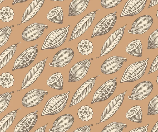 Cocoa pattern Vector Art Stock Images | Depositphotos