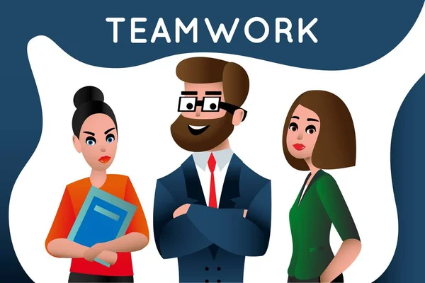 100,000 Team working cartoon Vector Images | Depositphotos